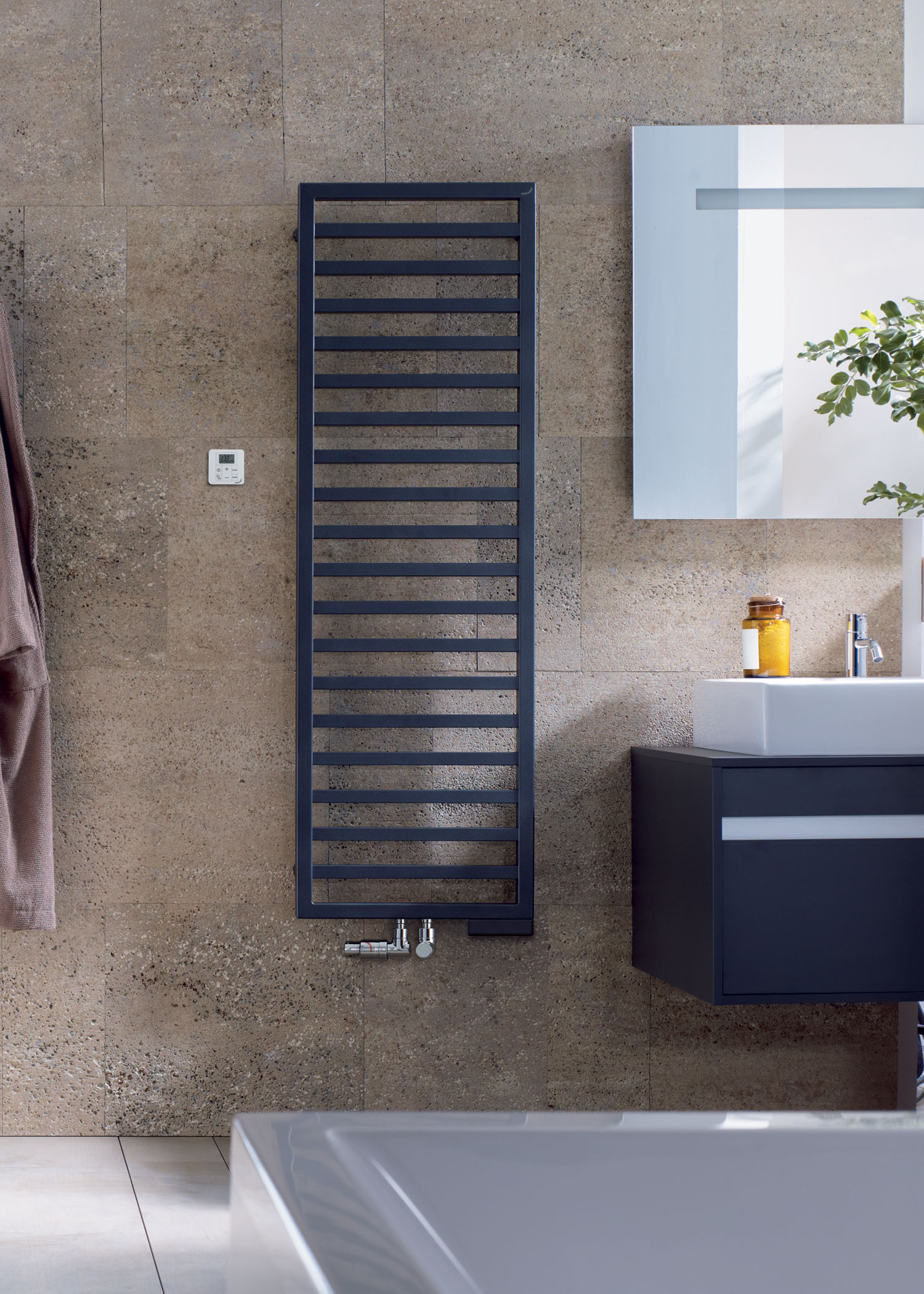 Zehnder Quaro Spa Designer Heated Towel Rail