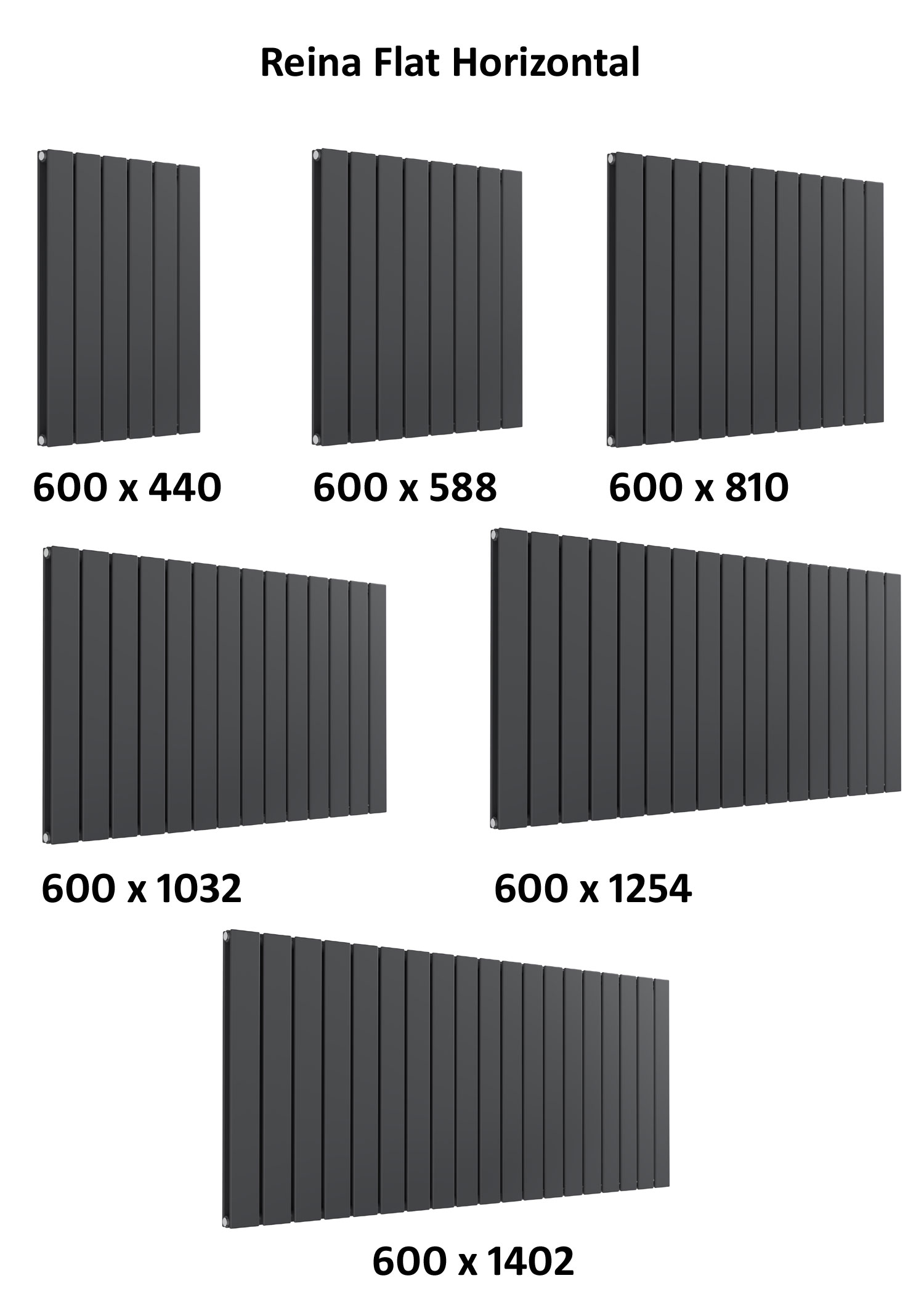 Reina Flat Horizontal Radiator