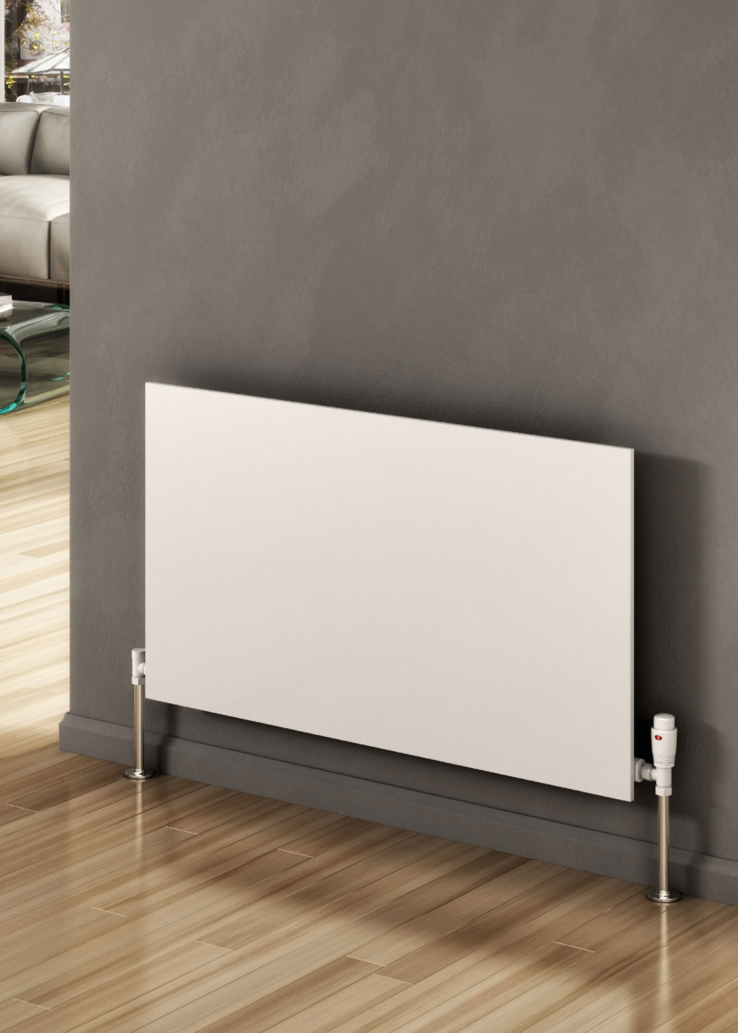 Reina Slimline Horizontal Designer Radiator