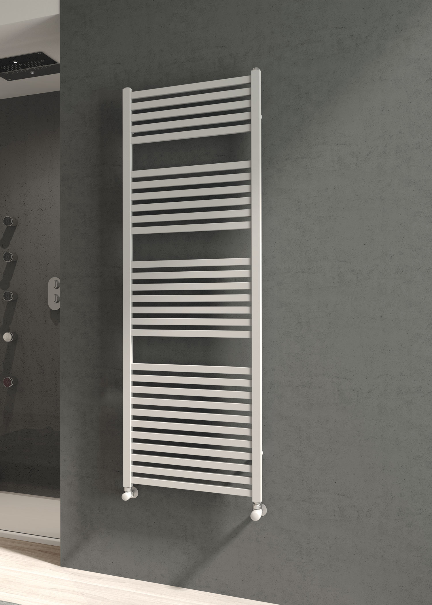 The Radiator Company Quadre Heated Towel Rail