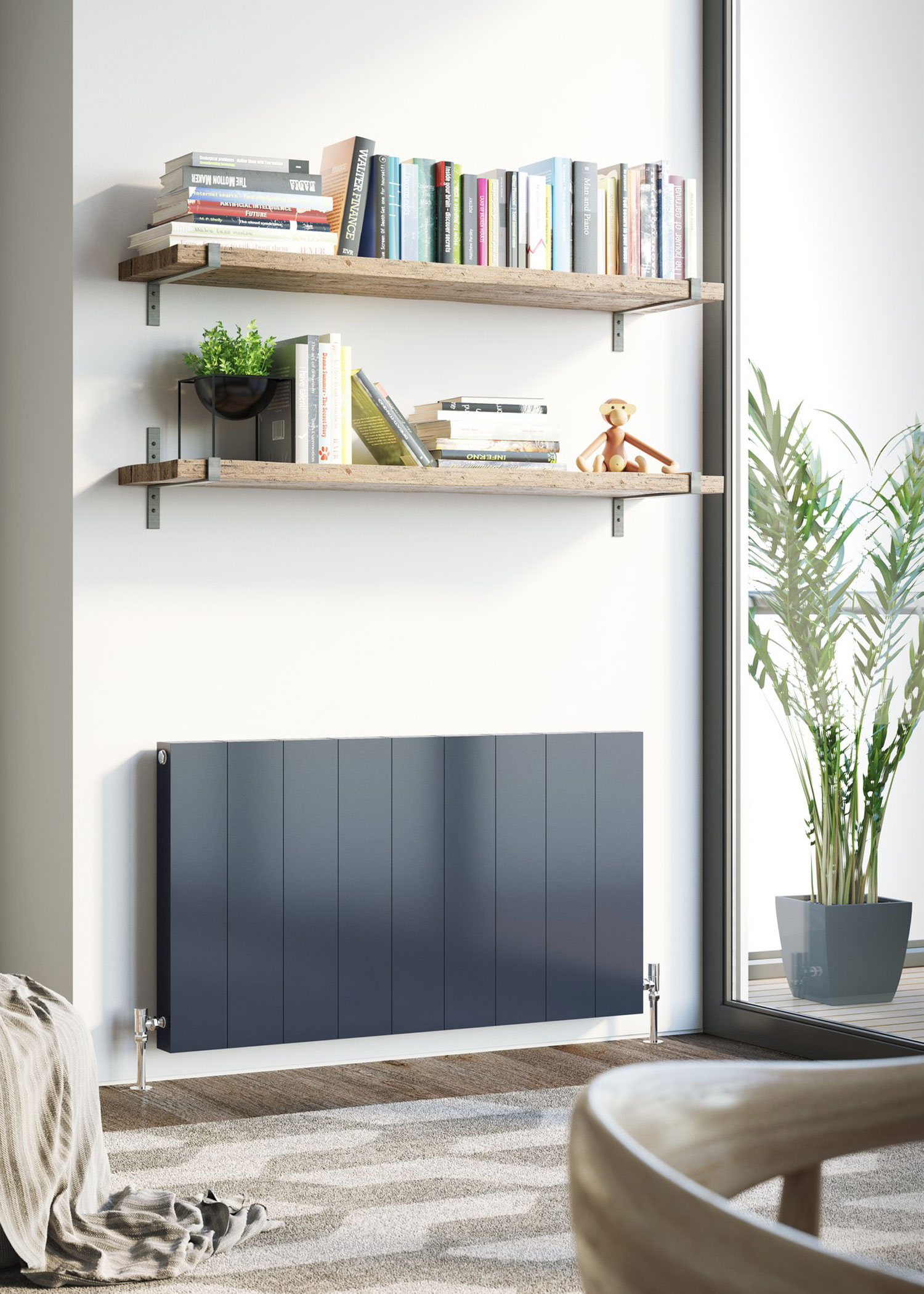 DQ Double Quick Vela Horizontal Radiator